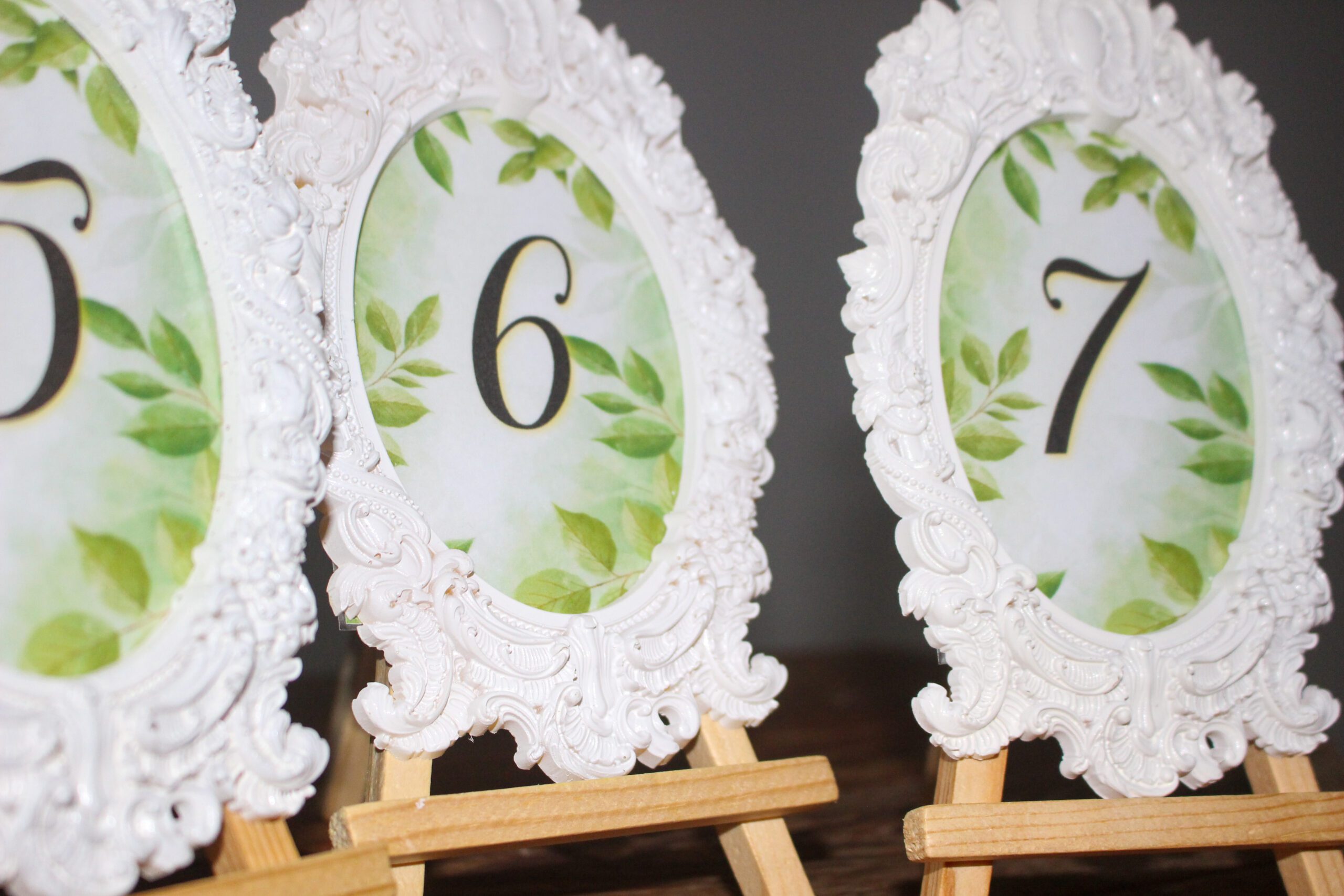 Vintage Table Number - D&D's Corner